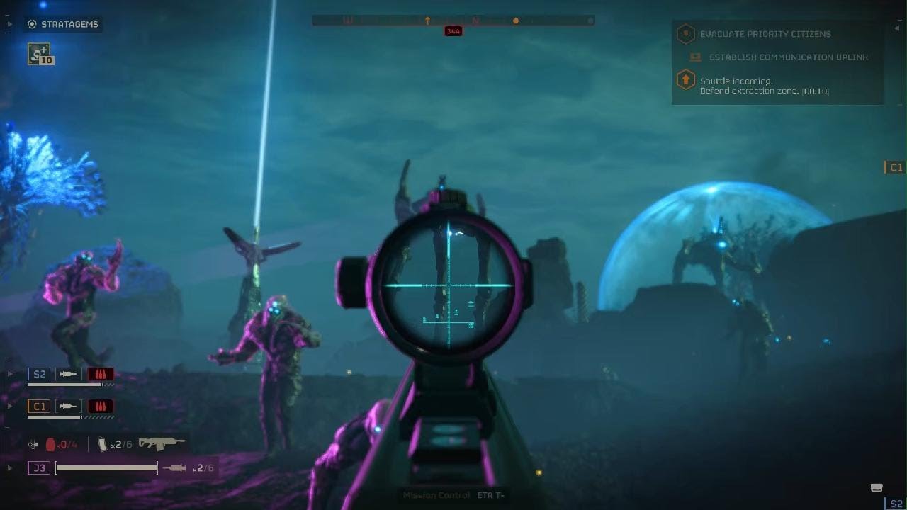 Crazy Exfil - HELLDIVERS 2 - YouTube