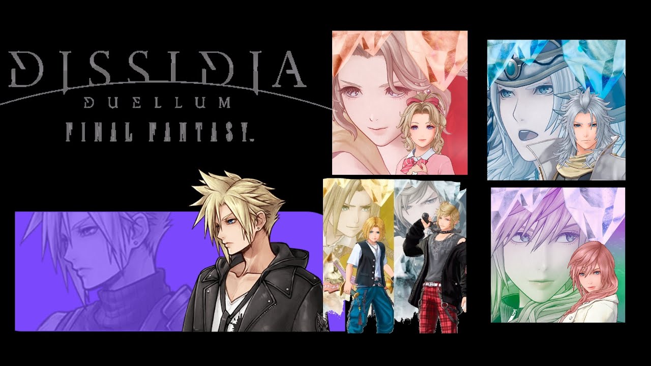 DISSIDIA DULLUM FINAL FANTASYテストプレイ最終日だから全キャラあそんでみた - YouTube