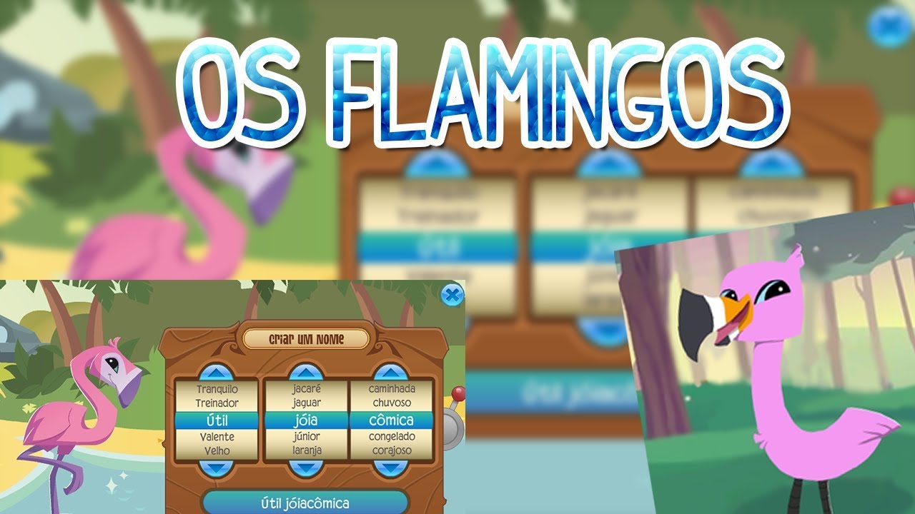 FLAMINGOS?/ANIMAL JAM ATUALIZAÇAO!!! - YouTube