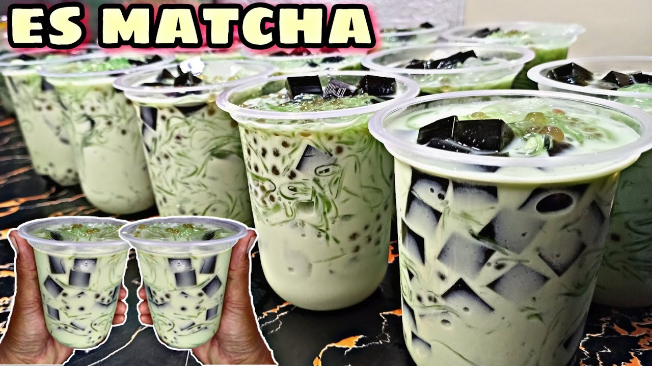 MINUMAN KEKINIAN ES MATCHA ‼️ COCOK NIH BUAT JUALAN DI BULAN RAMADHAN ...