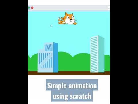 how to make simple animation using scratch ||scratch tutorial - YouTube