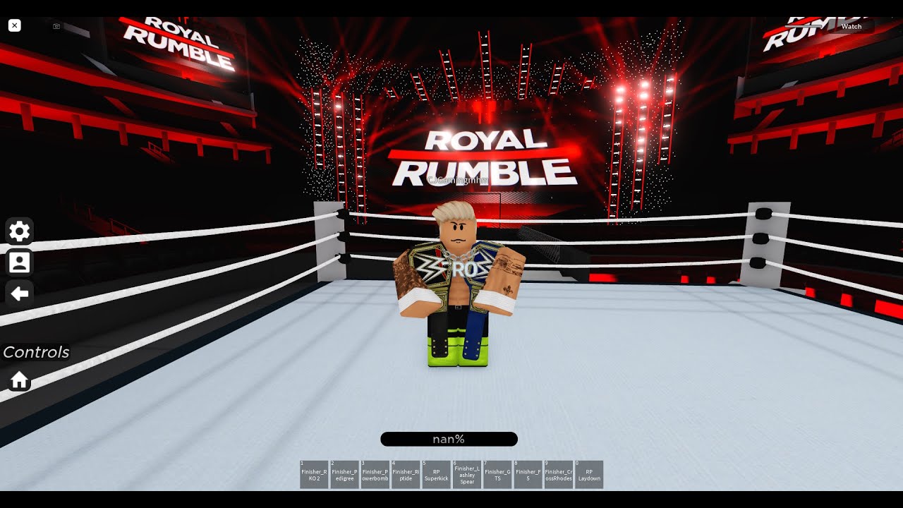 ROYAL RUMBLE!?!!?!?!?! PPV CCW Custom Championship Wrestling #20 man ...