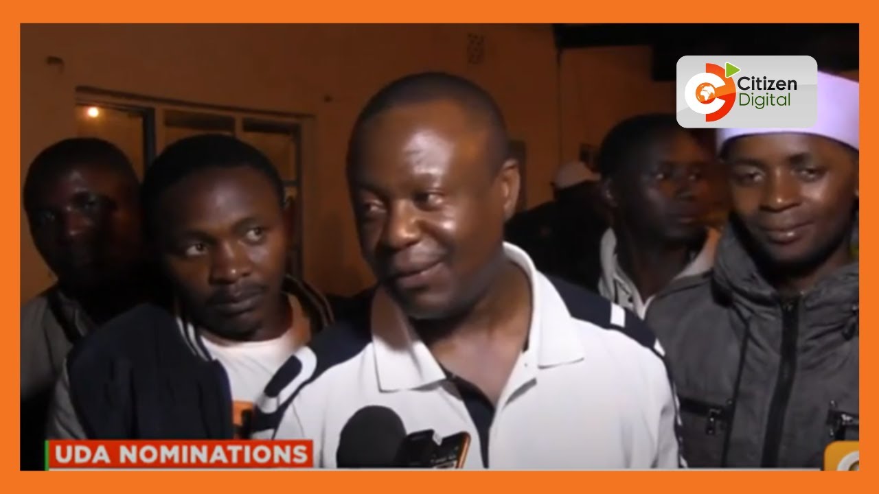 Chege Njuguna wins UDA ticket for Kandara MP - YouTube