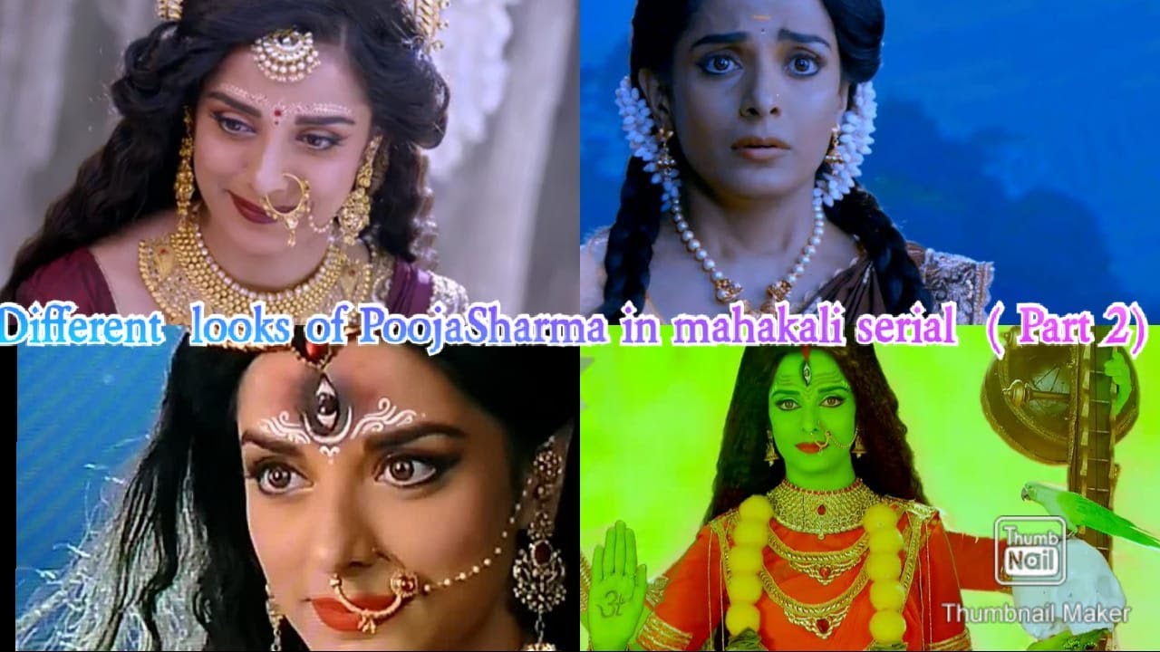 Different Looks of Pooja Sharma in Mahakali serial (Part 2) - YouTube