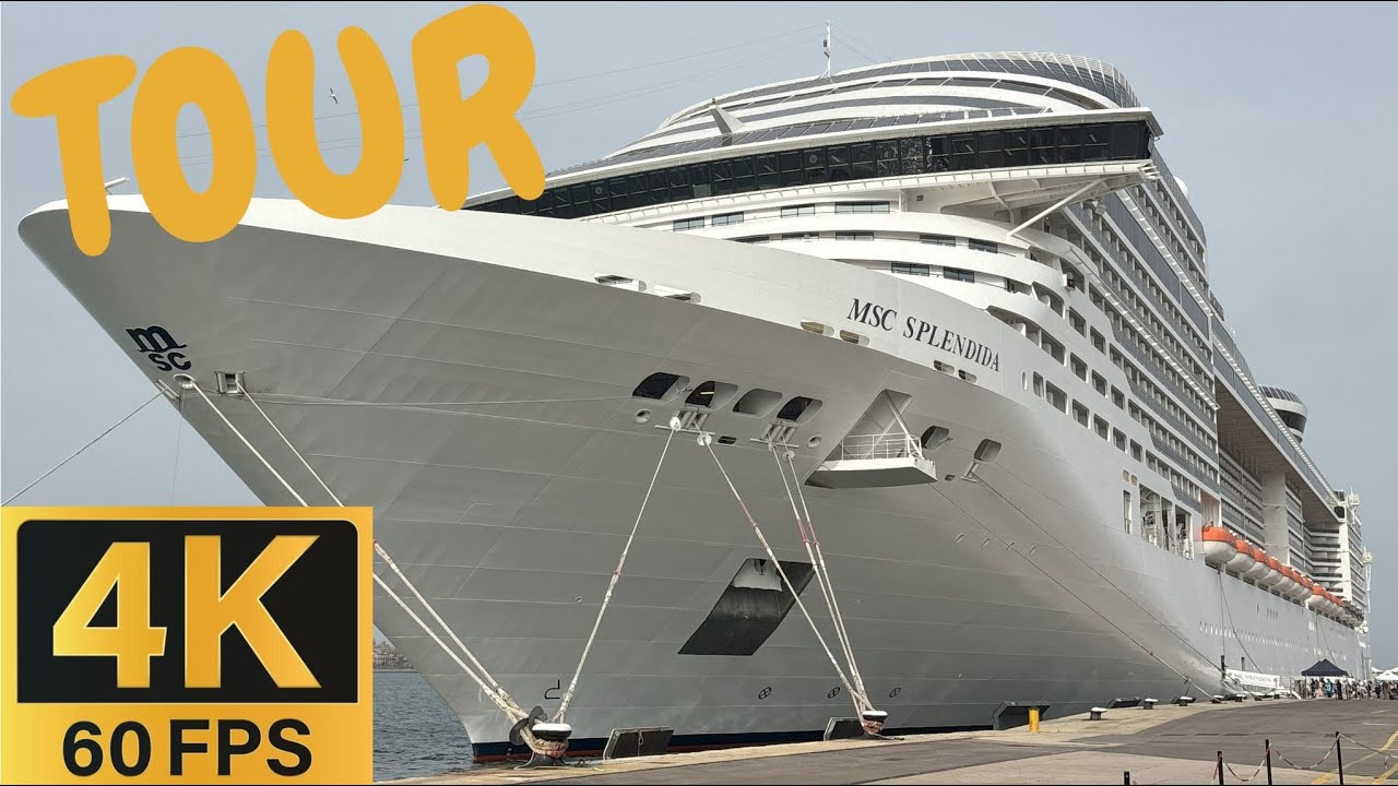 TOUR of MSC SPLENDIDA in 4K! (2025) - YouTube