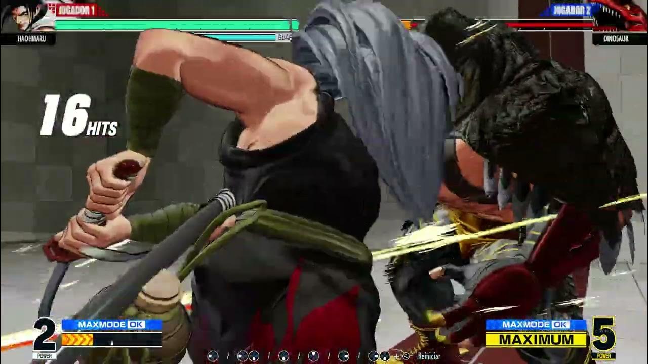 Haohmaru combo KOF XV - YouTube