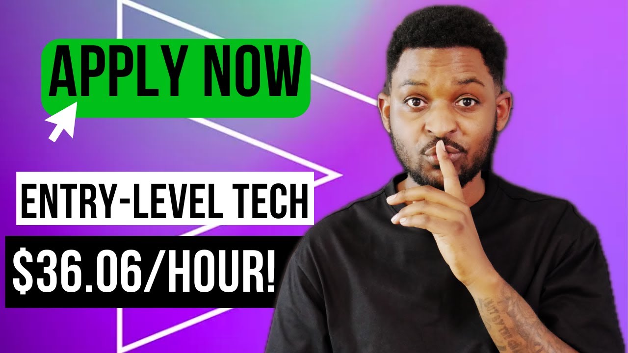 Accenture is Hiring! $36.06/Hr | Entry-Level Tech Apprenticeship Work From Home Jobs - YouTube