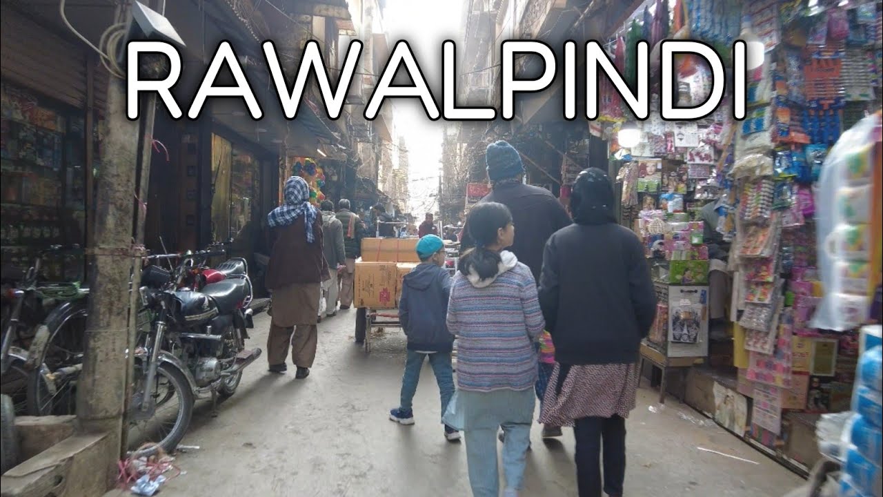 Pakistan Walking Tour - Raja Bazaar, Rawalpindi in 4K HDR (2025) - YouTube