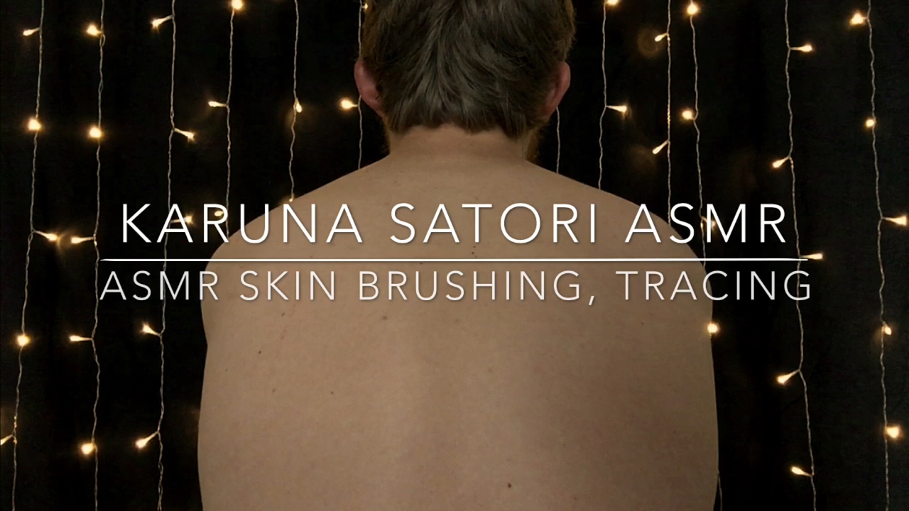 ASMR GENTLE SKIN BRUSHING, TRACING - YouTube