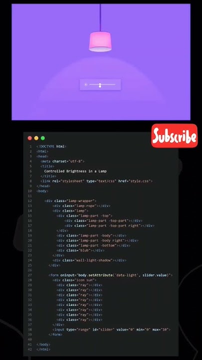 Light Effect Using Html Css Js Html5 Html Css Javascript Shots Youtubeshorts Programming