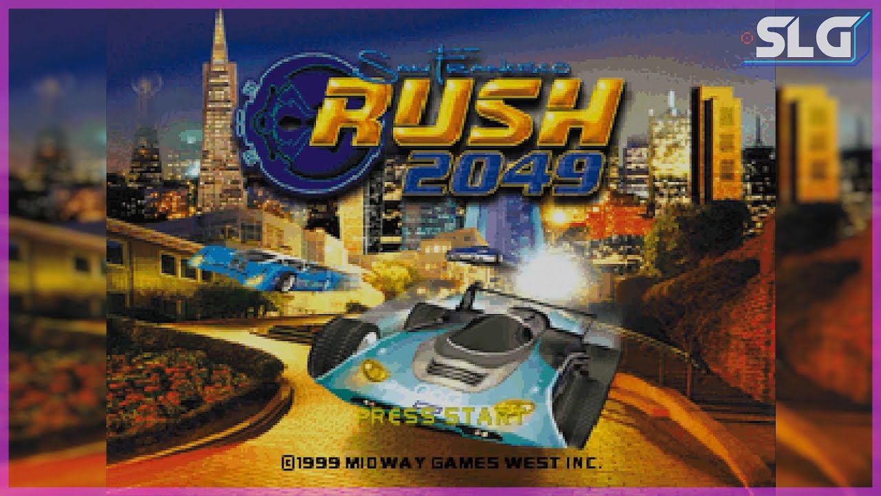 Rush 2049 N64 - Title Screen and Demos [1080P] - YouTube