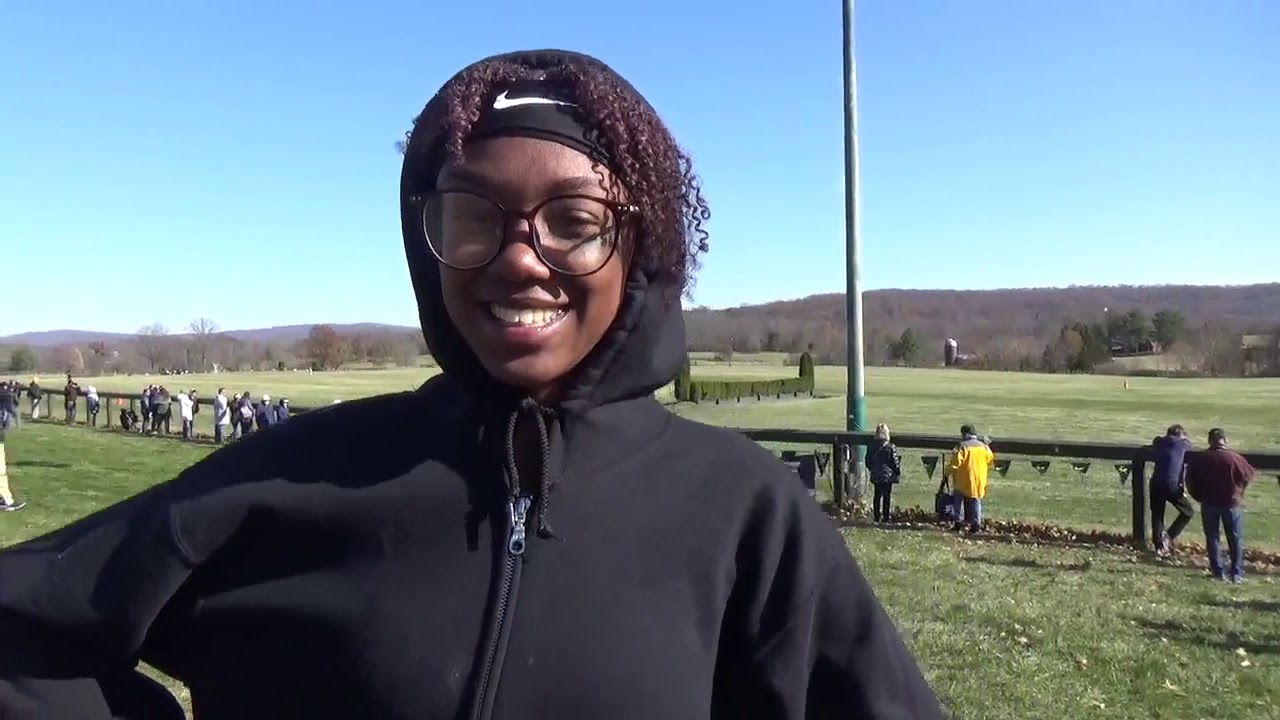 Aniya Mosley 2019 VHSL 6A Cross Country State Champioship Runner-up ...