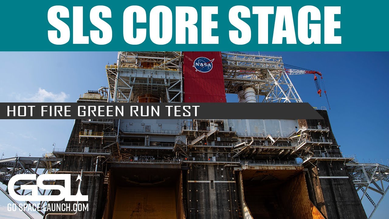 NASA SLS Hot Fire Test | Green Run - YouTube