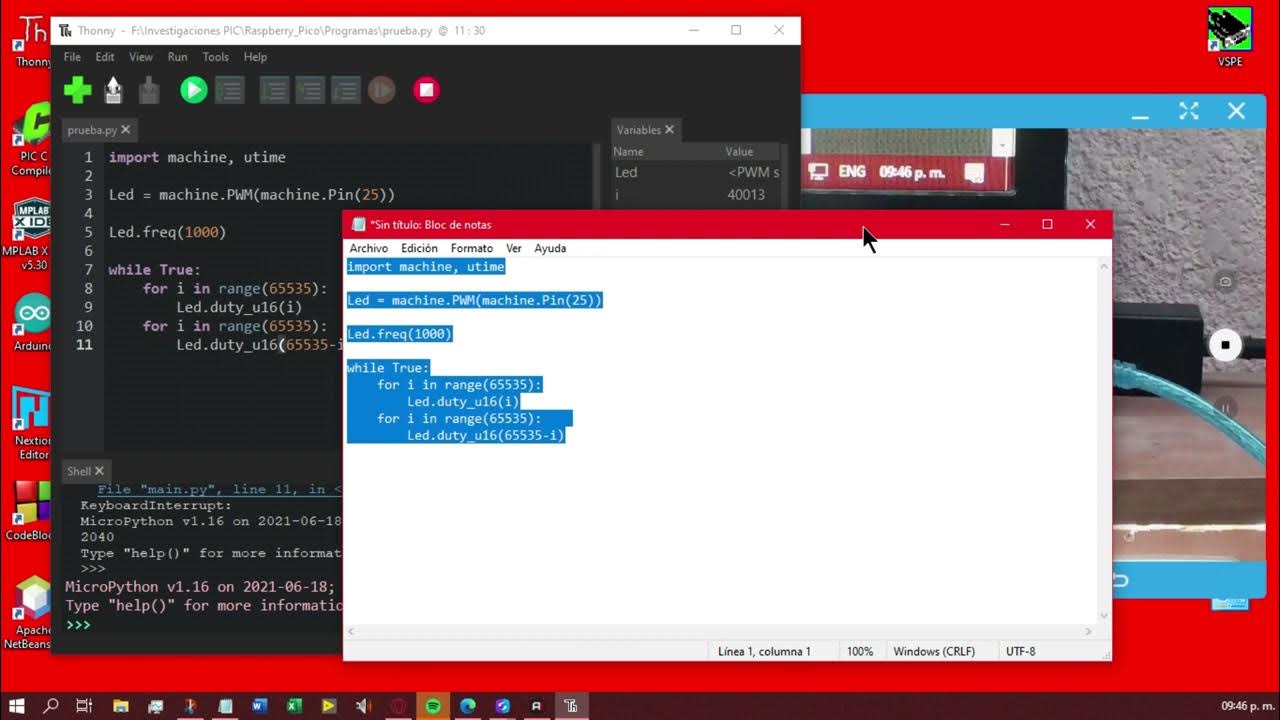 Como guardar un programa en una Raspberry Pi Pico | Headless Operation | Tutorial - YouTube