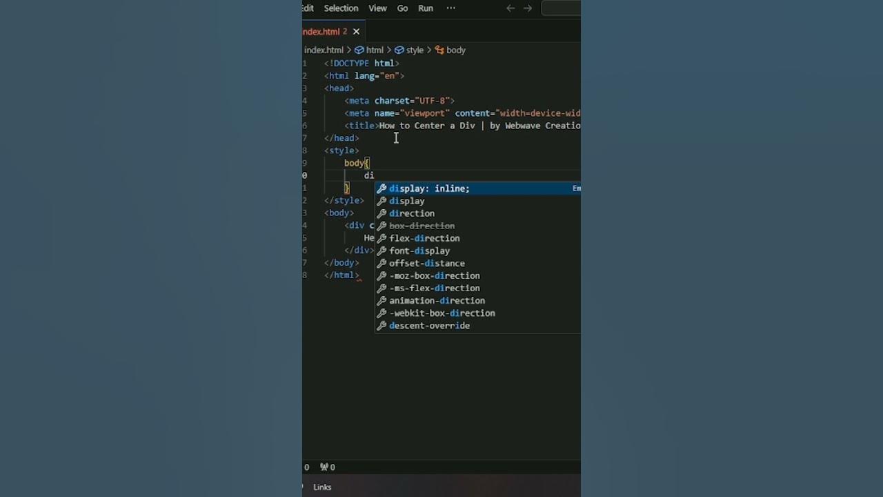 Why Your DIV Isn't Centered and How to Fix It! - YouTube