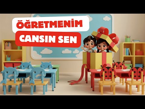 Öğretmenim Cansın Sen I Öğretmenler Günü Çocuk Şarkısı I Candan Çocuk 2025
