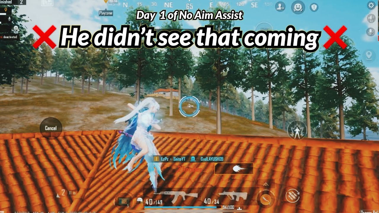 No Aim Assist! Day-1 #bgmi - YouTube