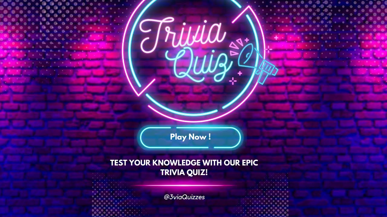 Trivia Quiz | 10 Mixed Trivia Quiz Questions | Quiz Time - YouTube
