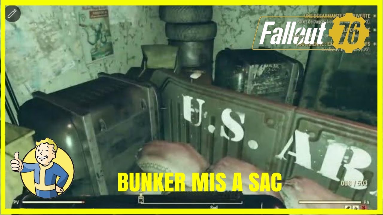 BUNKER MIS A SAC [EXPLORATION] - FALLOUT 76 - YouTube