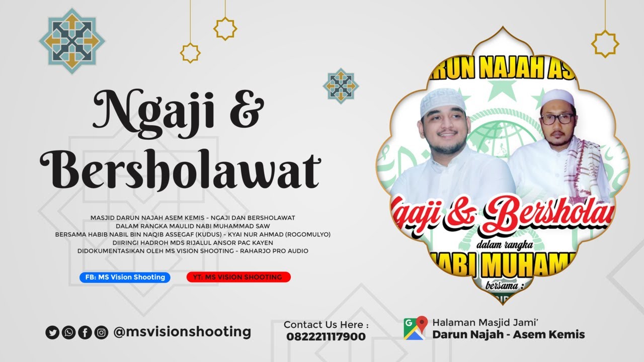 HABIB NABIL BIN NAQIB ASSEGAF (KUDUS) - MASJID ASEM KEMIS BERSHOLAWAT ...