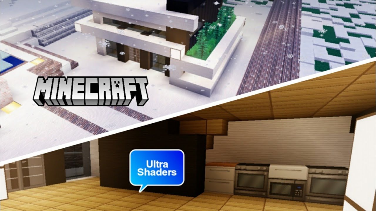 Minecraft HD Ep#10: Modern House With Modern Furniture | Easy Building ...