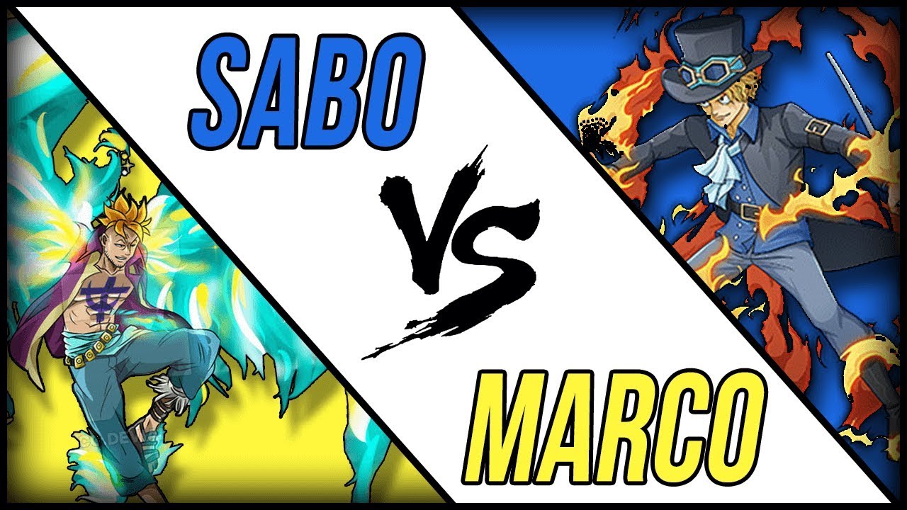 Sabo Vs. Marco Battle | The Blue Phoenix & The Inheritor | ワンピース - YouTube