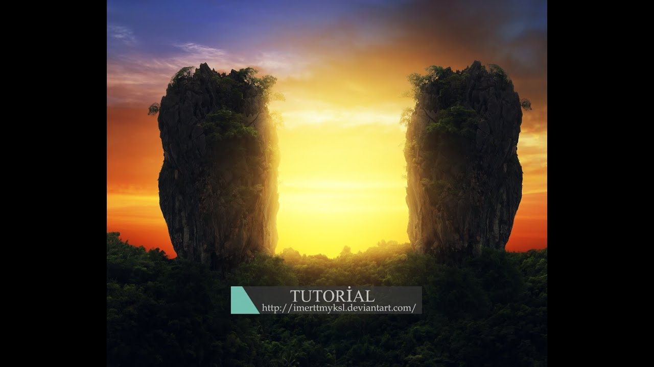 Create a Nature Manipulation With Light Effects in Photoshop - YouTube