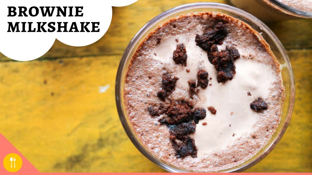 Delicious Brownie Milkshake Recipe - YouTube