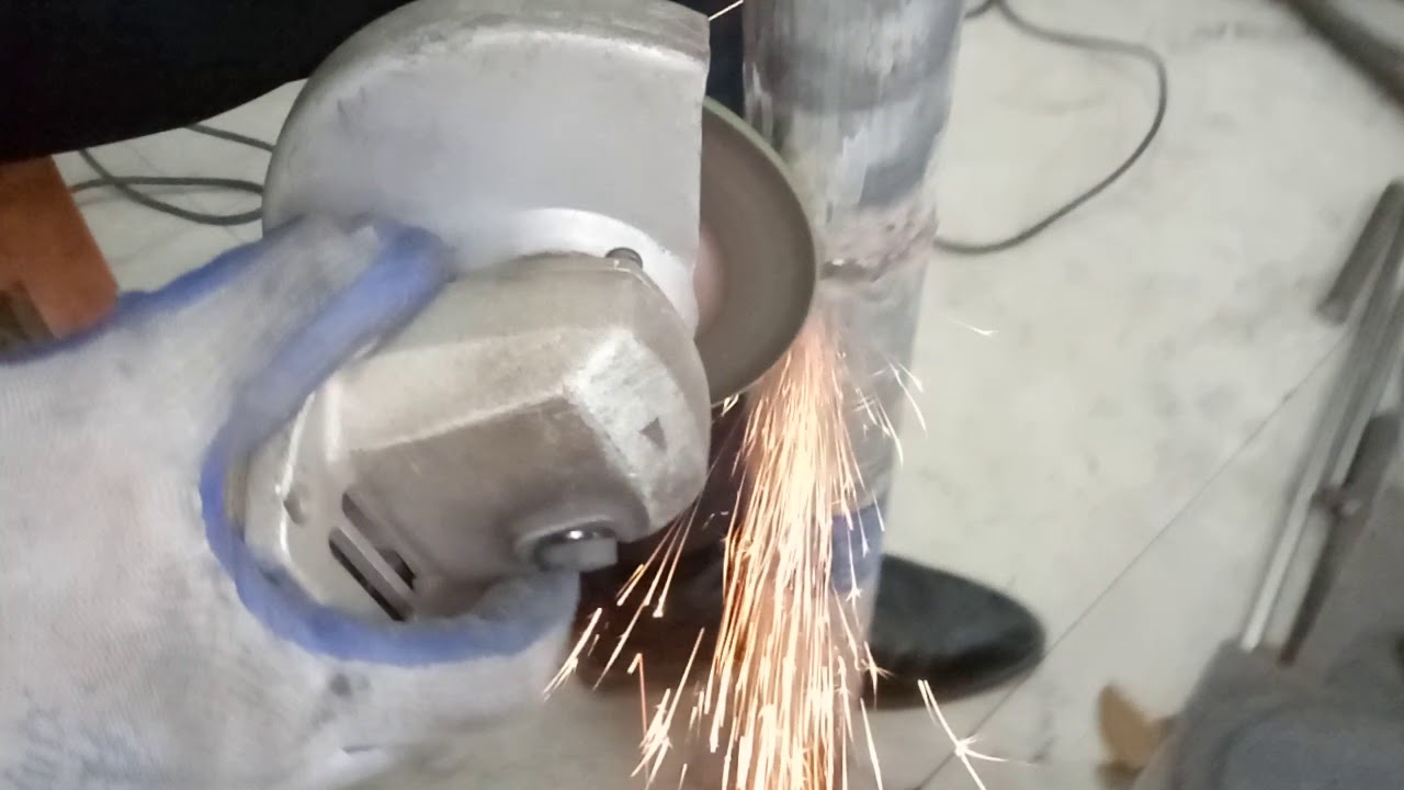 Got troubles when grinding welding marks on curved surface ? - YouTube