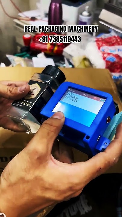 Mini Batch coding machine | date Mrp print - YouTube