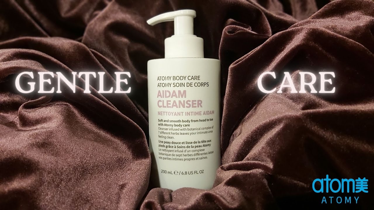 ATOMY AIDAM CLEANSER...GENTLE CARE... - YouTube
