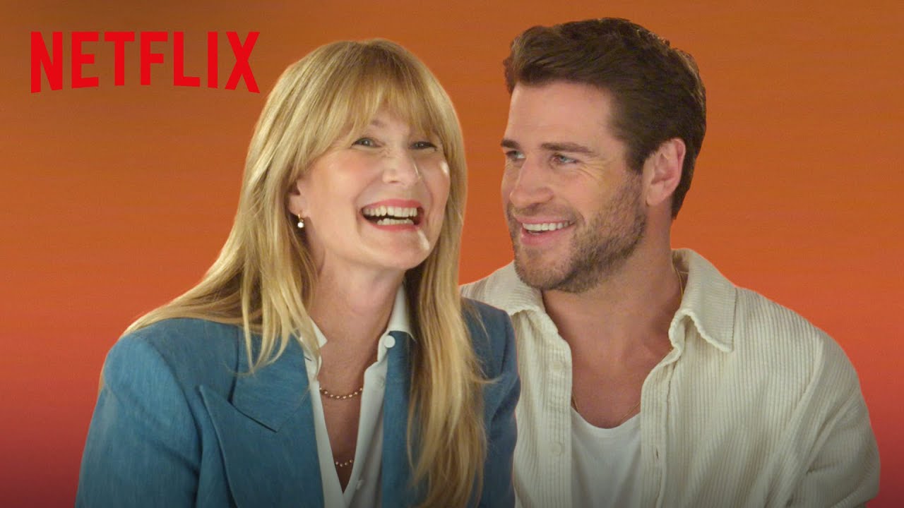 Laura Dern and Liam Hemsworth On Traveling to Morocco to Shoot Lonely Planet | Netflix - YouTube