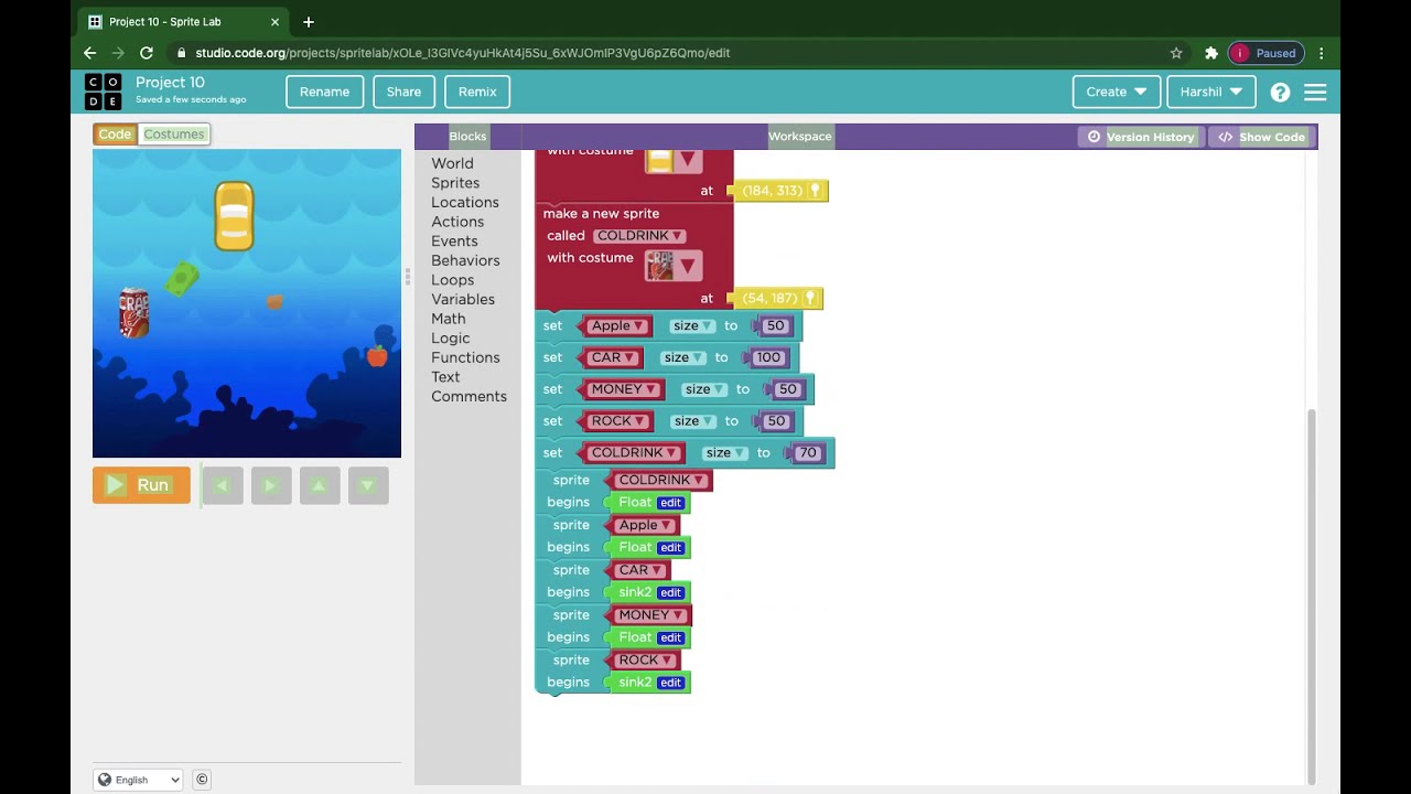 SINK AND FLOAT TELLER - YouTube