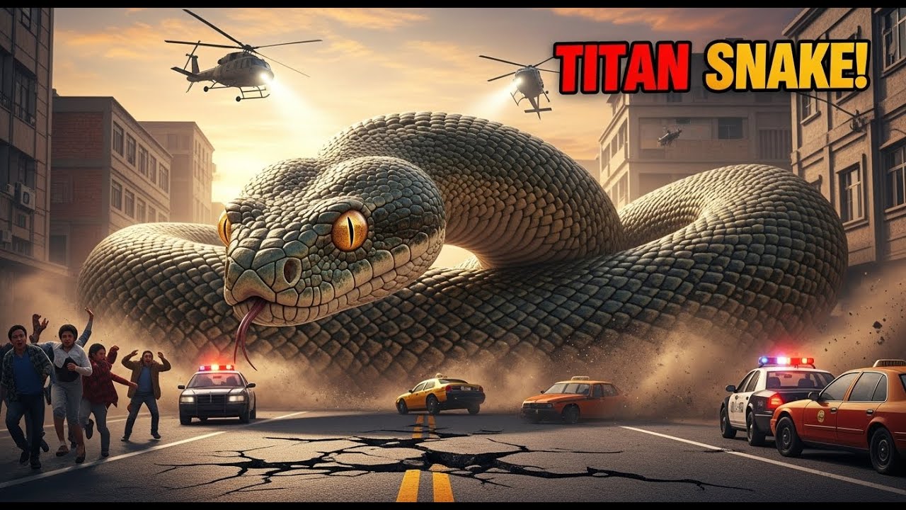 The Titan Snake: The Day a Giant Creature Stopped an Entire Town - YouTube