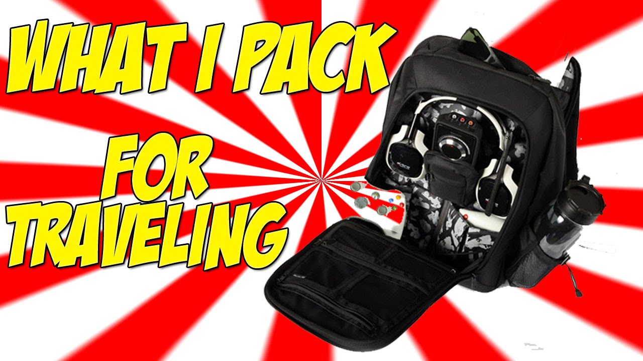 What I pack when Traveling - Astro Scout Backpack - YouTube
