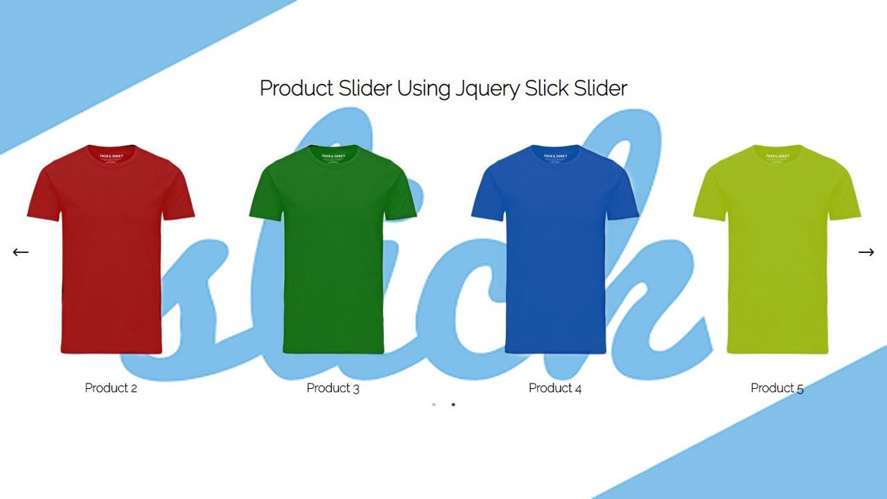 How To Make Responsive Slider Using Jquery Slick Slider Youtube