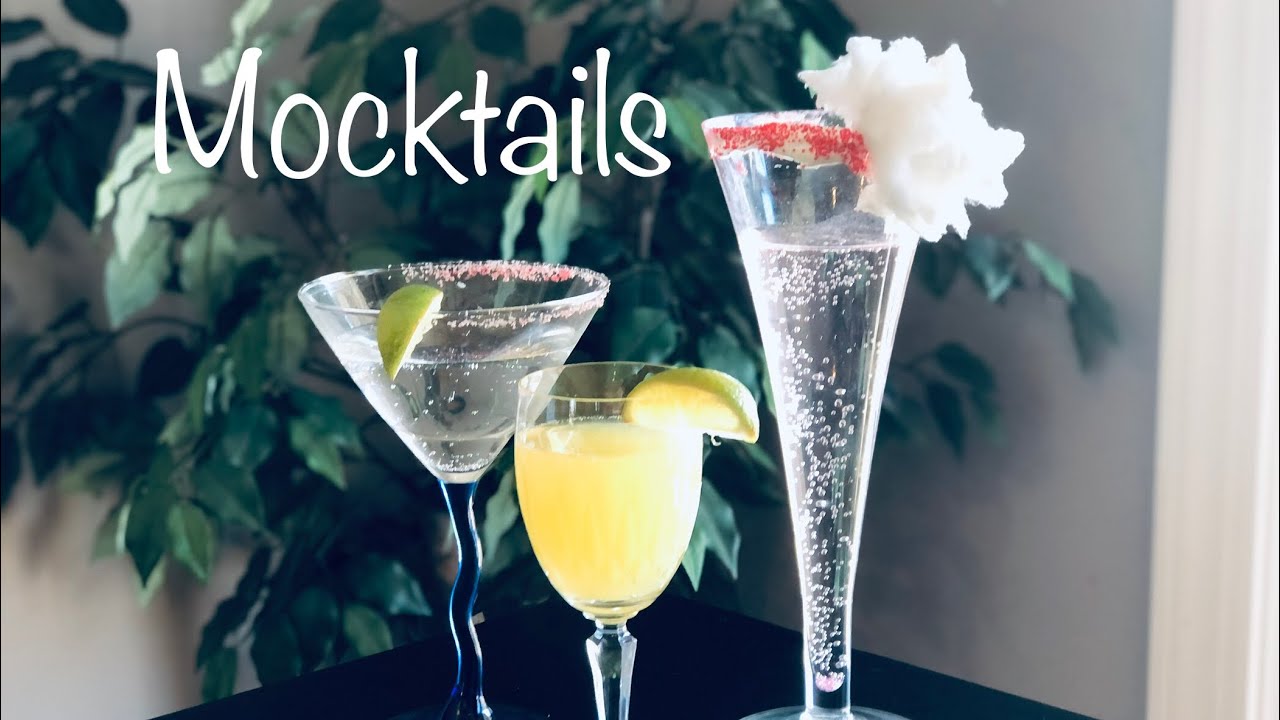 Cheap and easy mocktails - YouTube