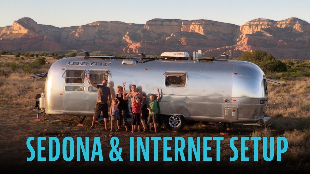 Sedona, Unlimited RV Internet Setup & Devils' Bridge - Tiny Shiny Home ...