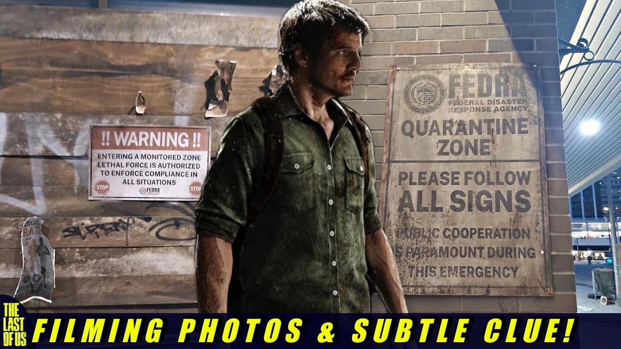 TLOU: Filming Photos & Subtle Clue! Suburbs Chapter & Fedra Signs ...