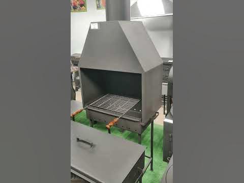 Новинка! Мангал с ветрозащитой Омск Инженерная 125 б #мангал - YouTube