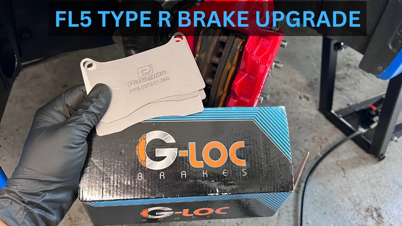 2023 FL5 Civic Type R Brake Upgrade - Track Pads, Braided Lines, High ...