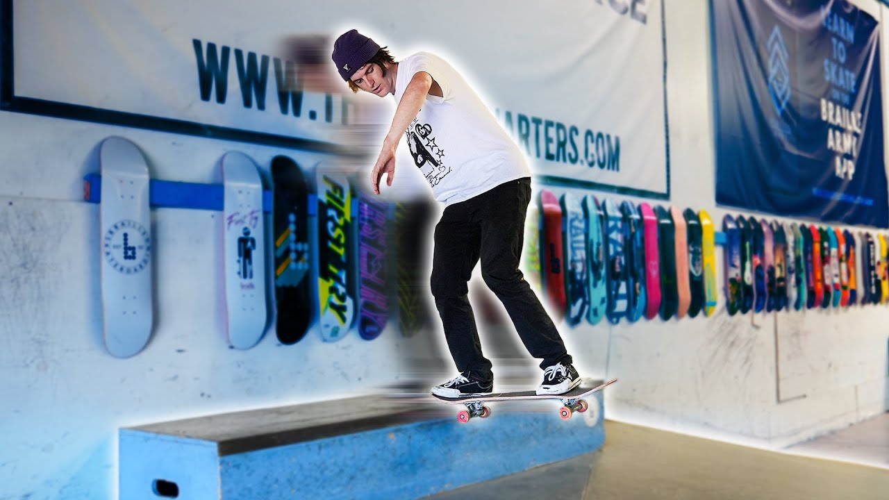 TODAY UZI LEARNS FRONT 270 TAIL SLIDES! - YouTube