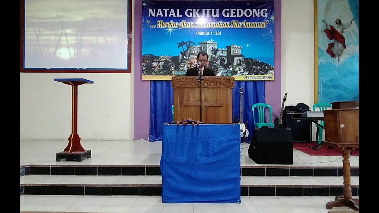 ibadah minggu di gkjtu jemaat gedong 24:1-2021,(3) - YouTube
