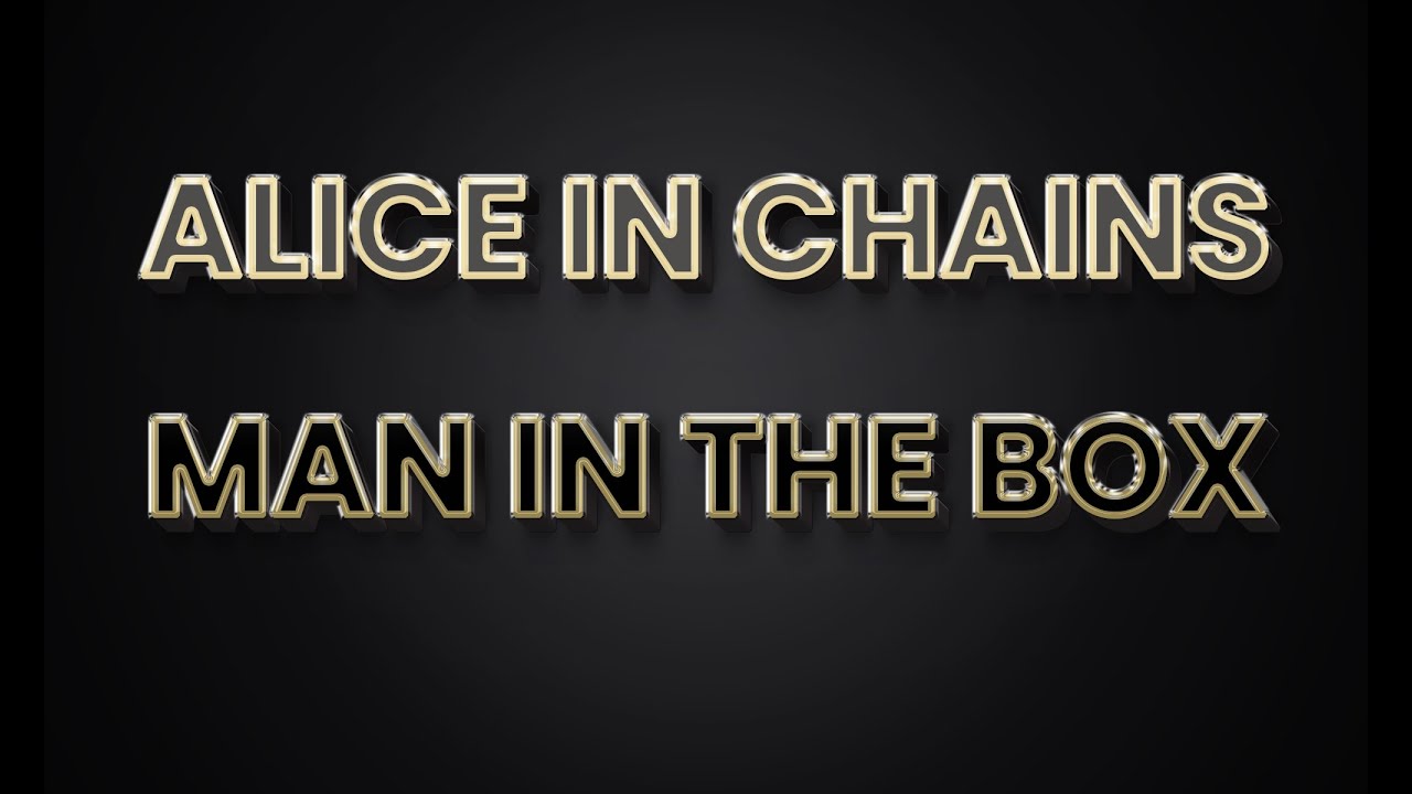 Alice In Chains - Man In The Box [REMIX] - YouTube
