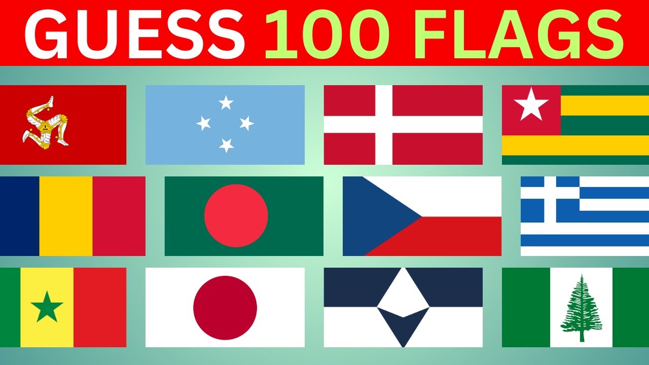 Speed Flags Challenge: Guess 100 Flags in 3 Seconds! 🌍🏁 - YouTube