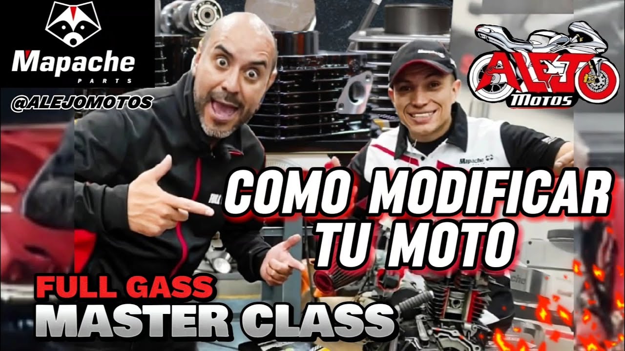 COMO MODIFICAR TU MOTO? 🔥/ MASTER CLASS🛠️/ Ft. FULL GASS y Mapache ...
