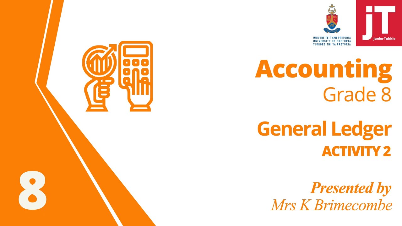 Gr 8 - Accounting - General Ledger - Activity 2 - YouTube