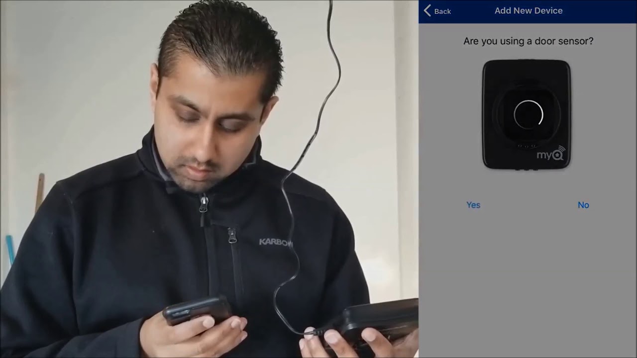 MyQ smart garage hub blogger review - YouTube