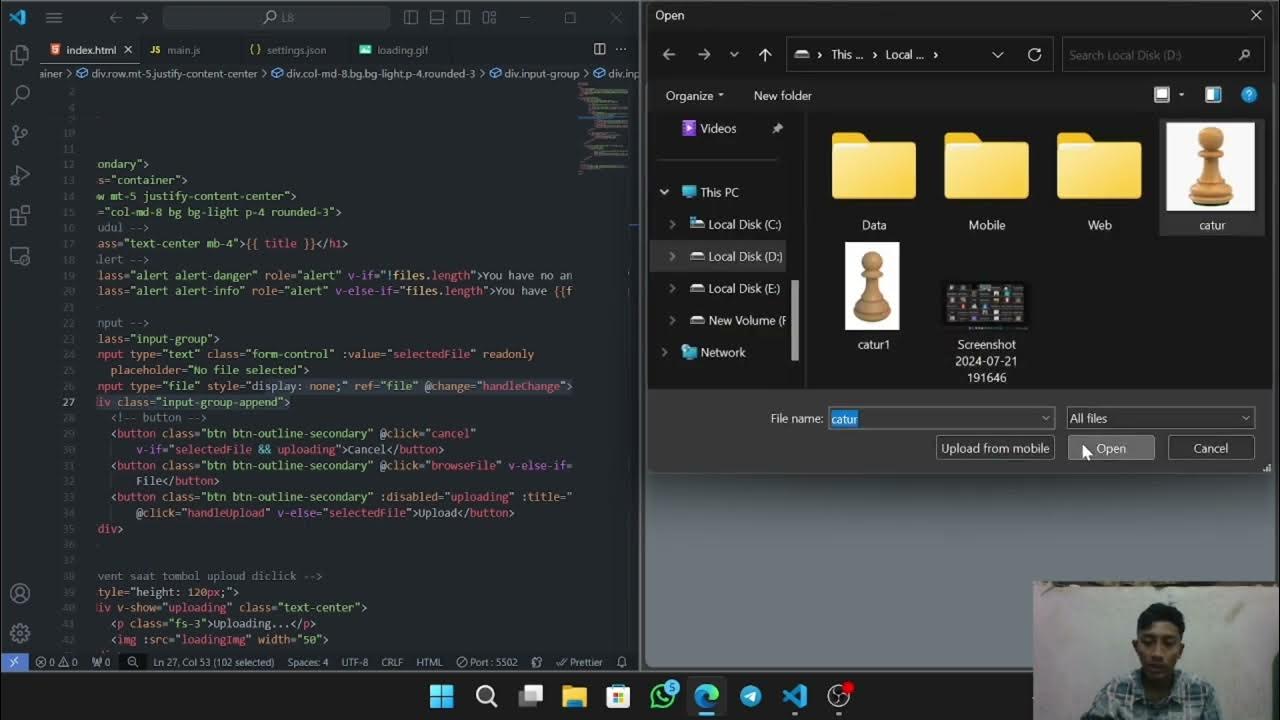 Tugas UAS Pemrograman Berbasis Platform - YouTube