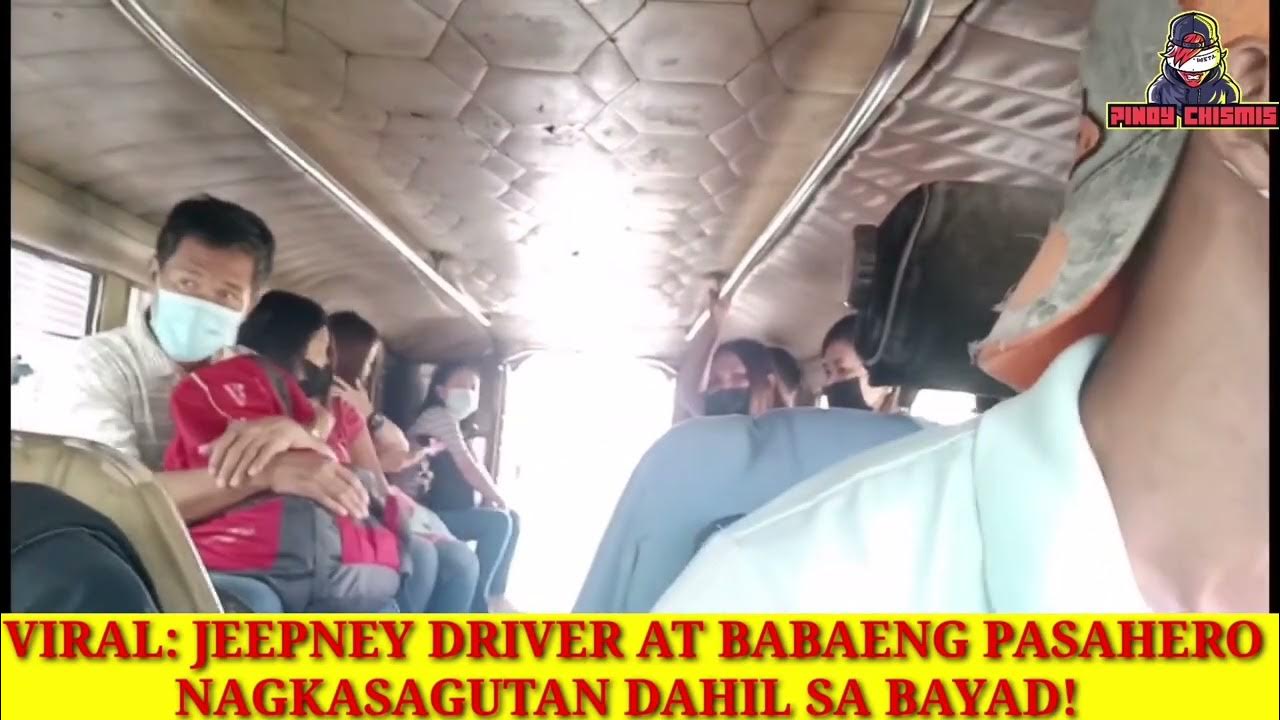 Viral Jeepney Driver at Pasaherong Babae Nagkapikunan dahil walang ...